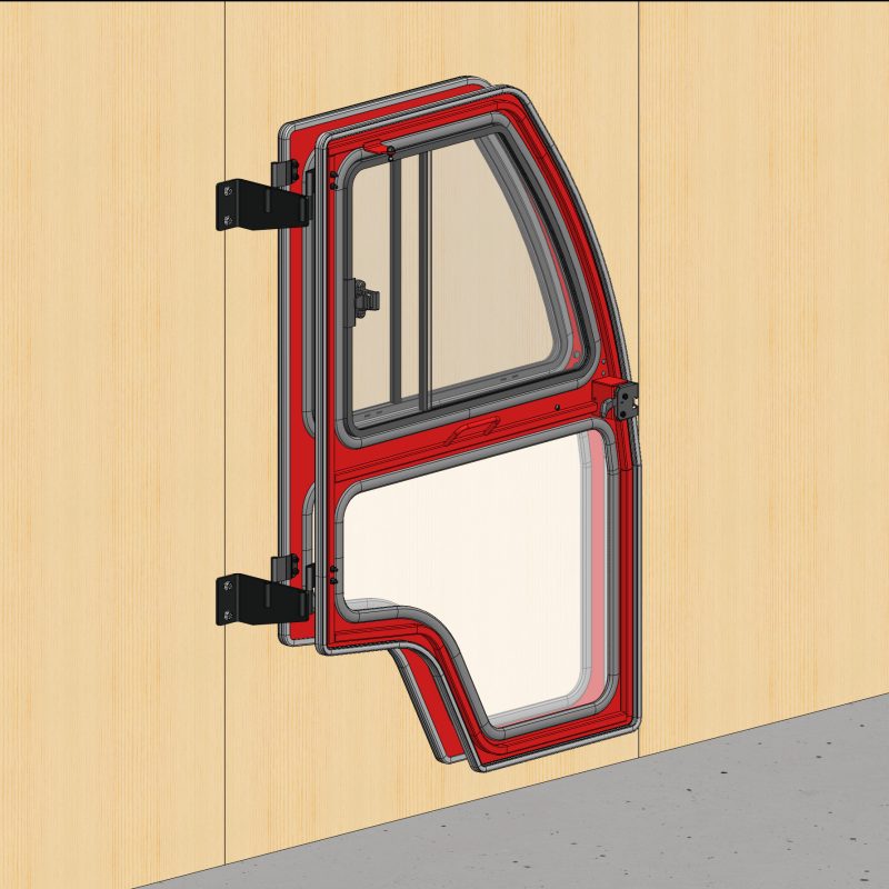 Curtis Cab Door Storage Bracket Kit - Curtis Cab Direct