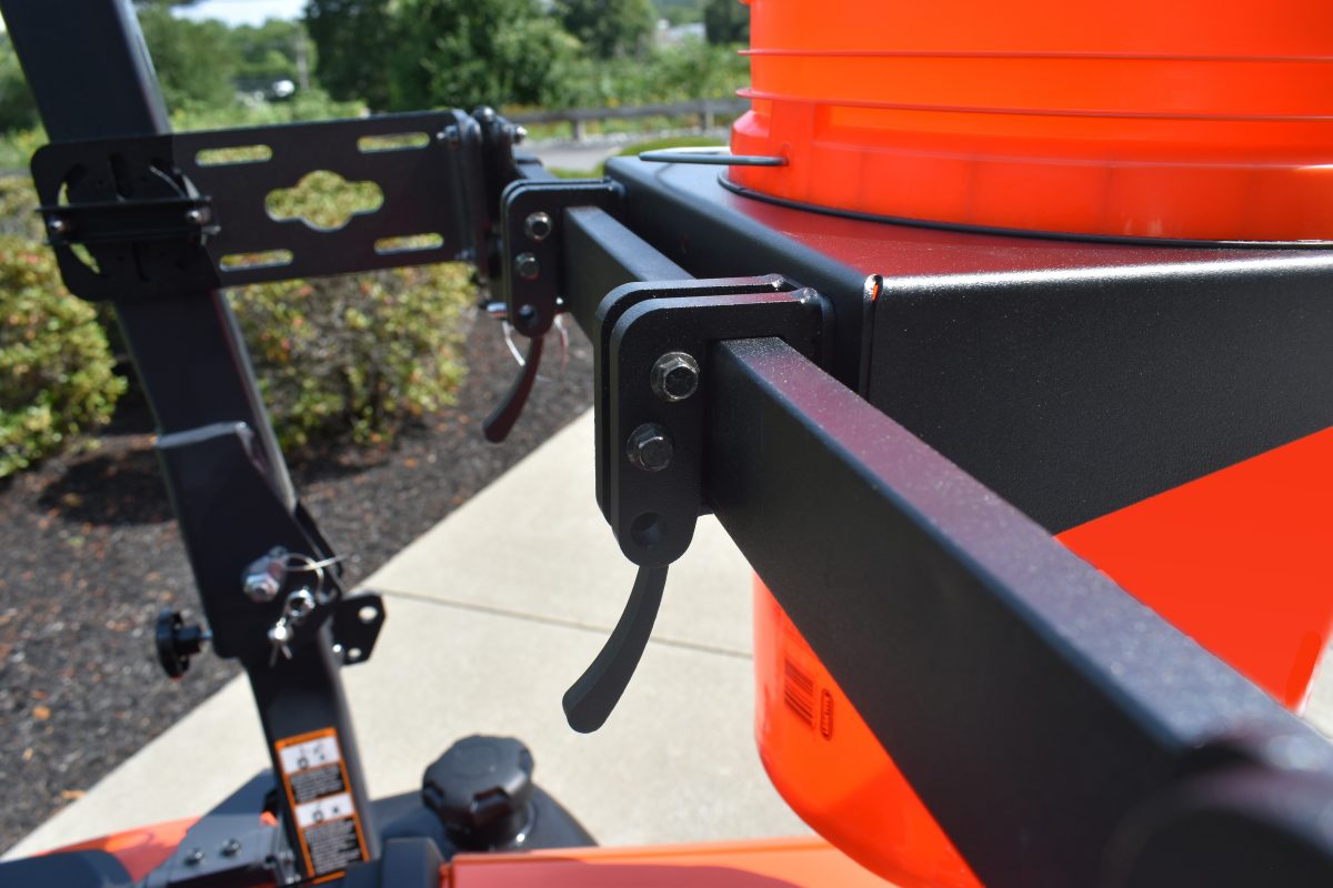 5-Gallon Bucket Holder - Curtis Cab Direct