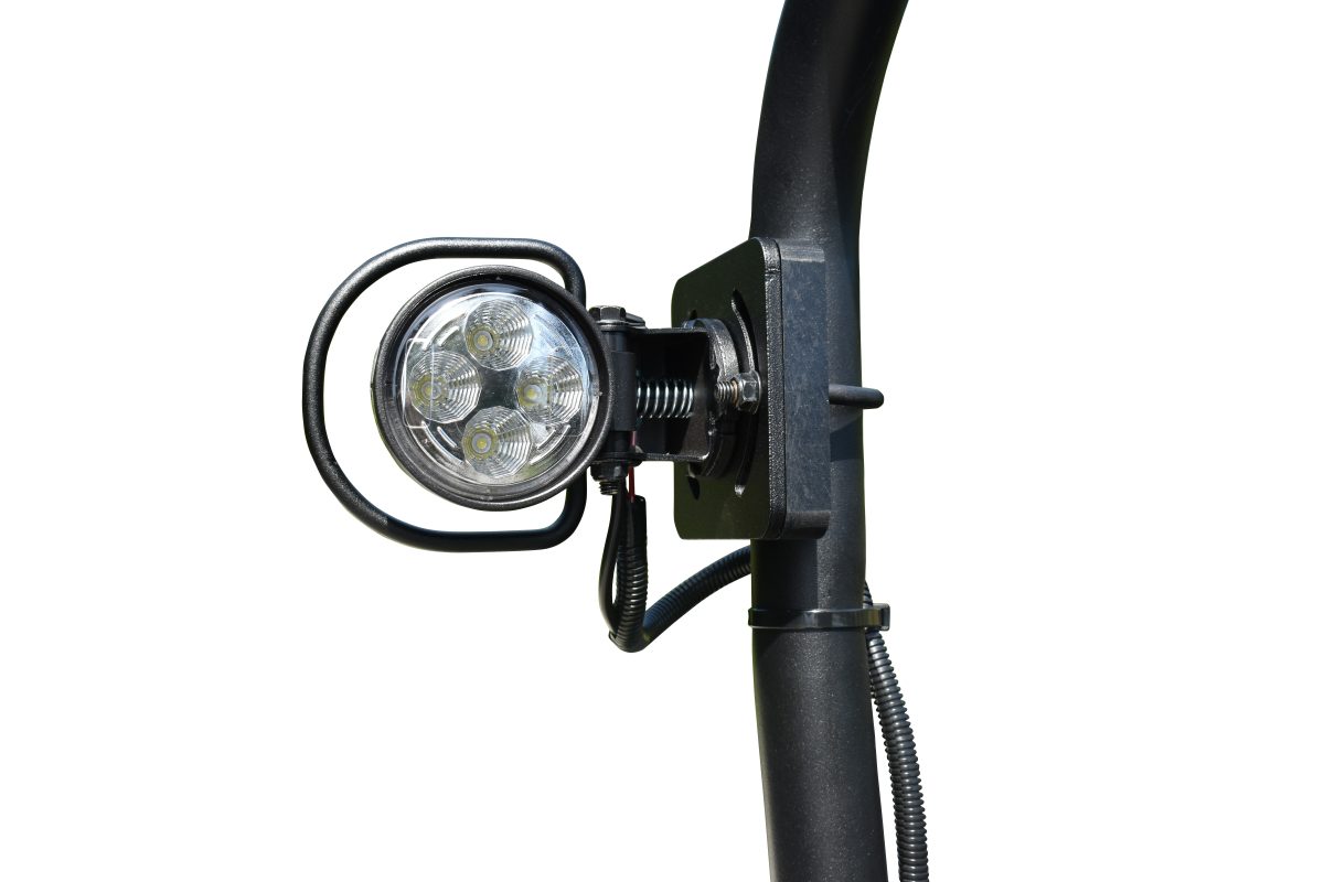 Round ROPS-Mount Directional Work Lights - Curtis Cab Direct