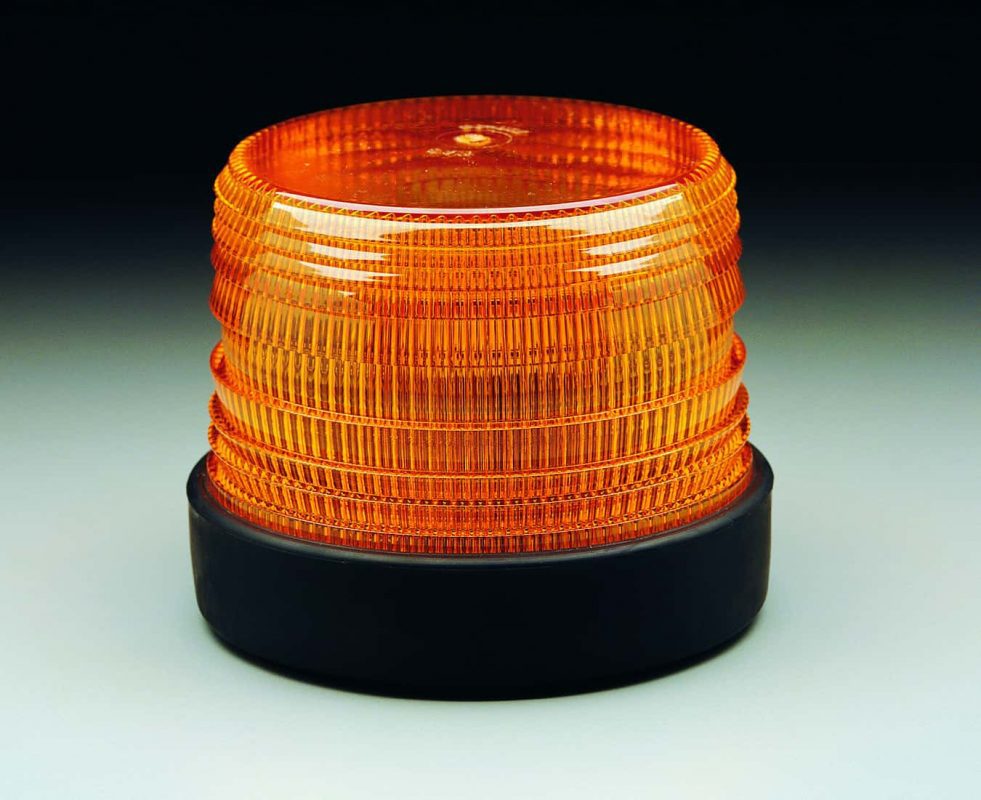 Strobe Light With Magnetic Base - Curtis Cab Direct